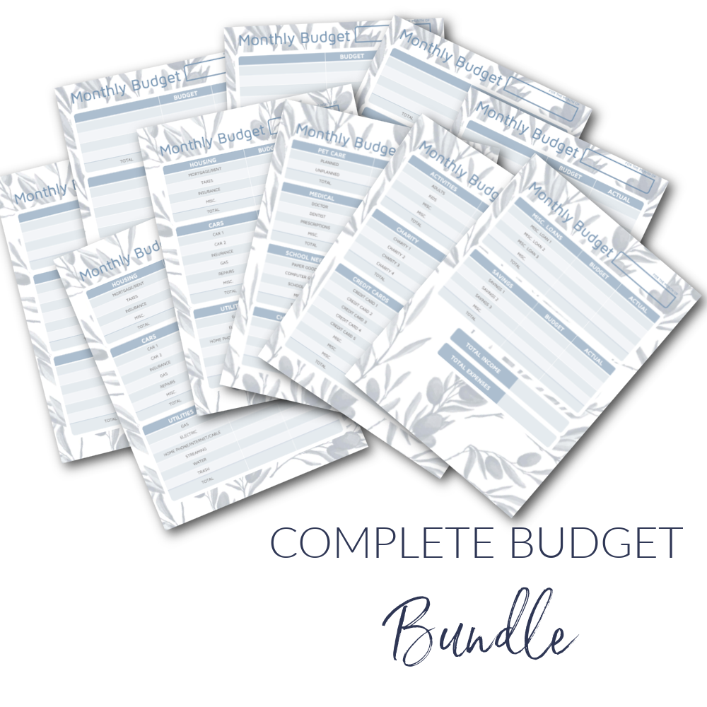 Complete Budget Bundle – The Intentional Mom Shop